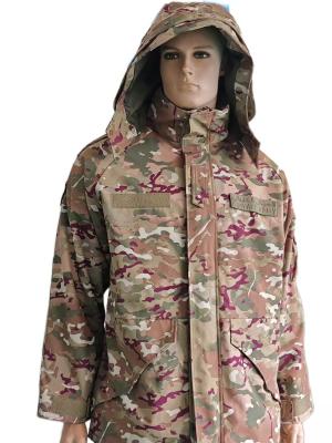China Tactical Camo Military Combat Jacket Thermal Regulating Breathable Military Field Coat for sale