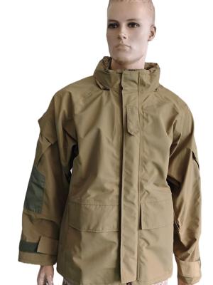 China Waterproof Heritage Brown Field Jacket For Outdoor Hunting Hiking Military Style Jacket for sale