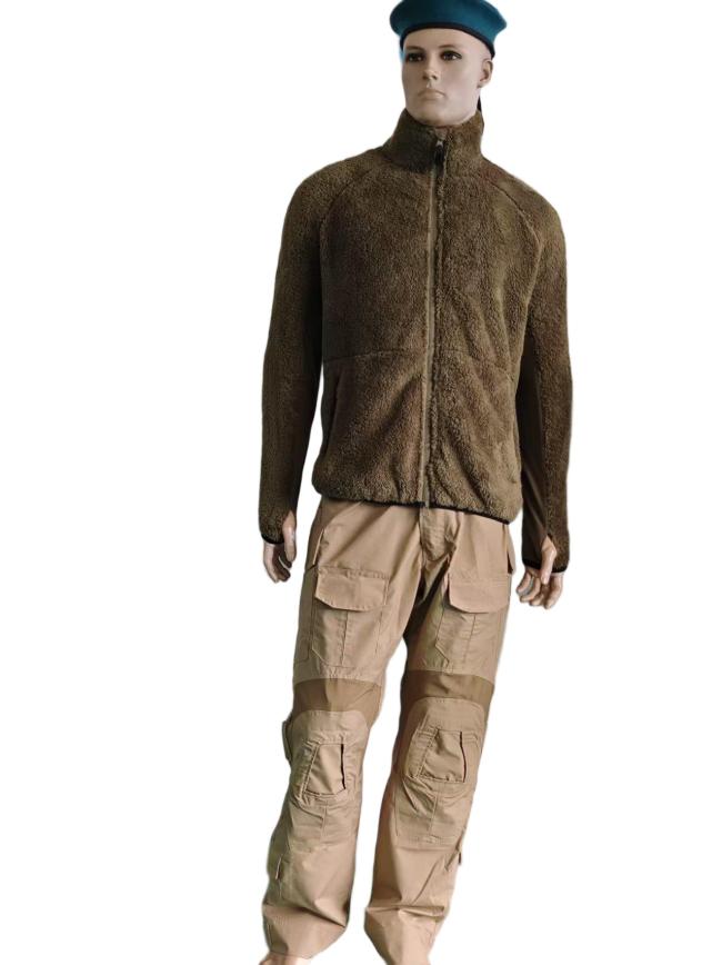Tactical military jacket front view