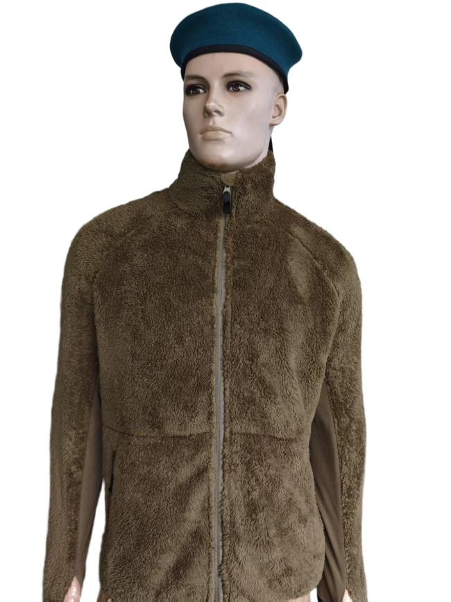 Tactical military jacket side view