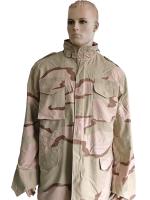 Quality Hooded Cotton Padded Military Jacket Waterproof Warm Camouflage Battlefield for sale