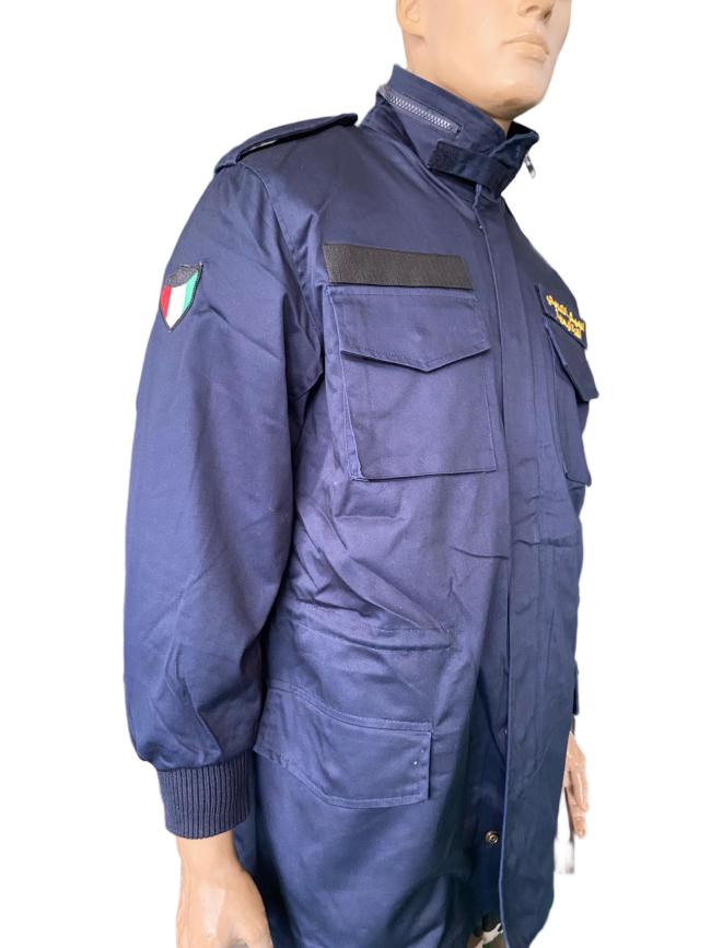 Tactical jacket pocket details