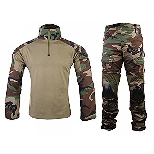 Tactical combat suit front view