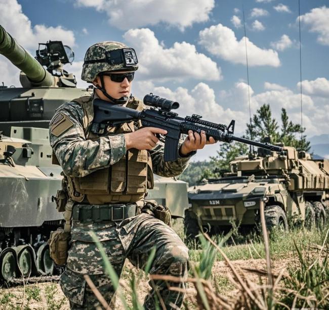 Tactical combat suit camouflage pattern