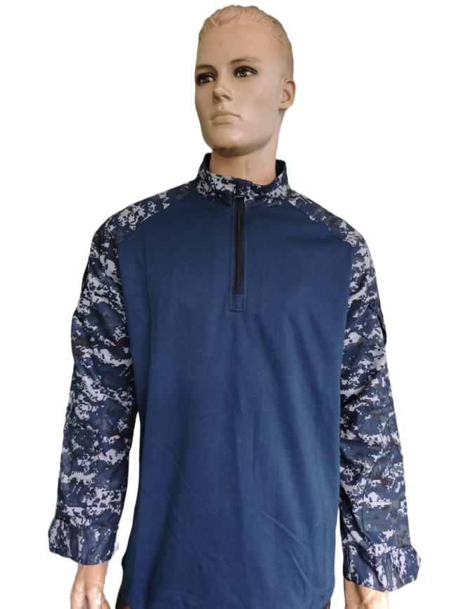 Factory production line for tactical shirts