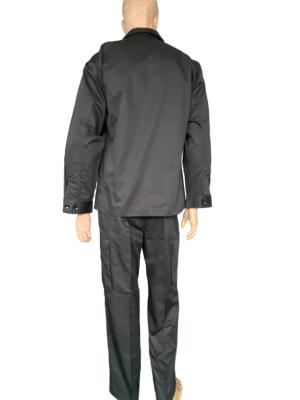 China Customized Black Ceremonial Uniform Set Casual Comfortable Top 45% Wool 55% Polyester for sale