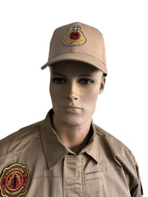China Custom Embroidery Logo Military Caps FR Firefighter Cap Fire Retardant for sale