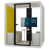 Quality Aluminum Frame Acoustic Booth Sound Proof Portable Room CE Certified manufacturer