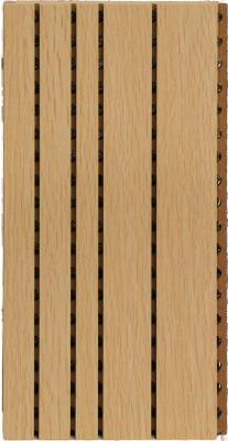 China Artistic Grooved Acoustic Panels , MDF Sound Absorbing Wall Panels Modern Design for sale