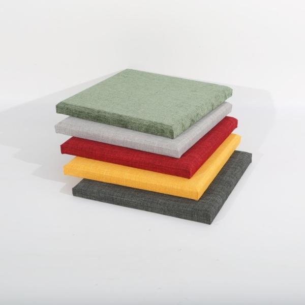 Quality Formaldehyde Free Fabric Acoustic Panels Sound Proof Fabric Wrapped Wall Panels for sale