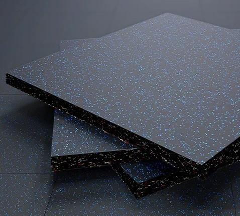 China Soundproof Acoustic Rubber Tiles Matting Anti Slip Eco Friendly Material For Indoor supplier