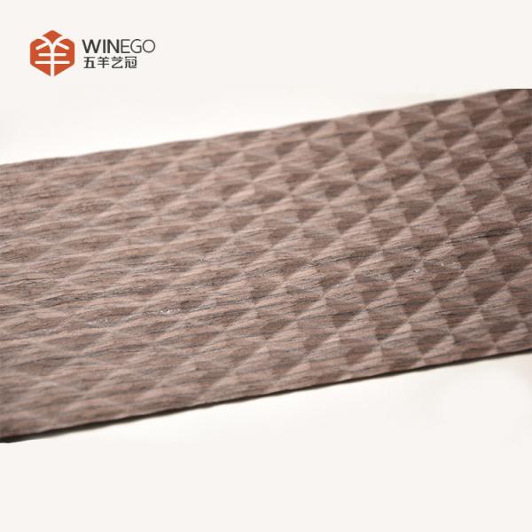 Quality 3D Design Embossed Decorative Veneer Panels For Home Decoration And Office Use for sale