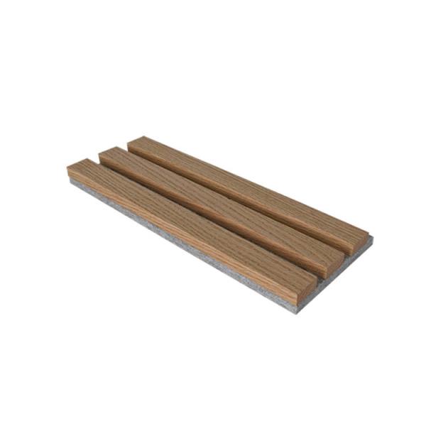 Quality Eco Friendly Acoustic Wood Slat Panels Sound Absorbing 2400mm E0 Grade for sale