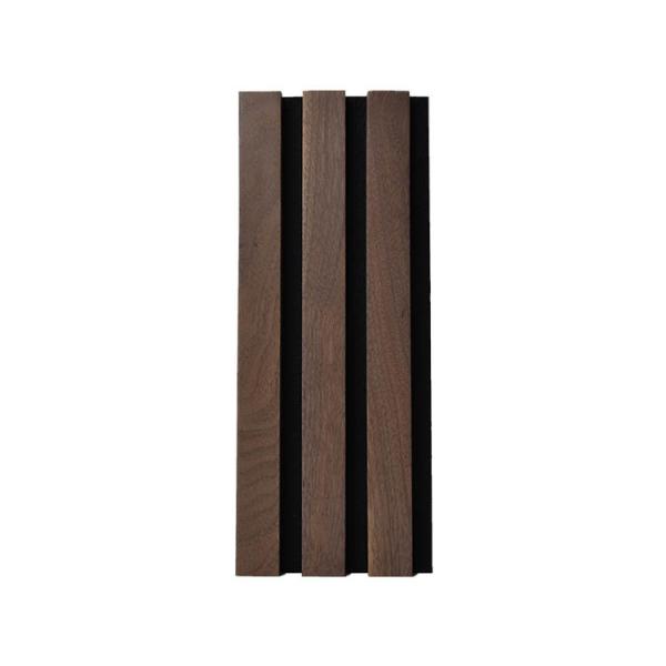 Quality 2400mm Acoustic Slat Wall Panel , Walnut Acoustic Panels For Office Studio for sale