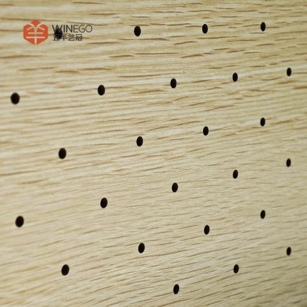 Quality Eco-Friendly Perforated Acoustic Panel for Wall and Ceiling Sound Absorption for sale