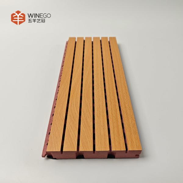 Quality High NRC Grooved Acoustic Panel with Modern Aesthetic Appeal For Versatile for sale