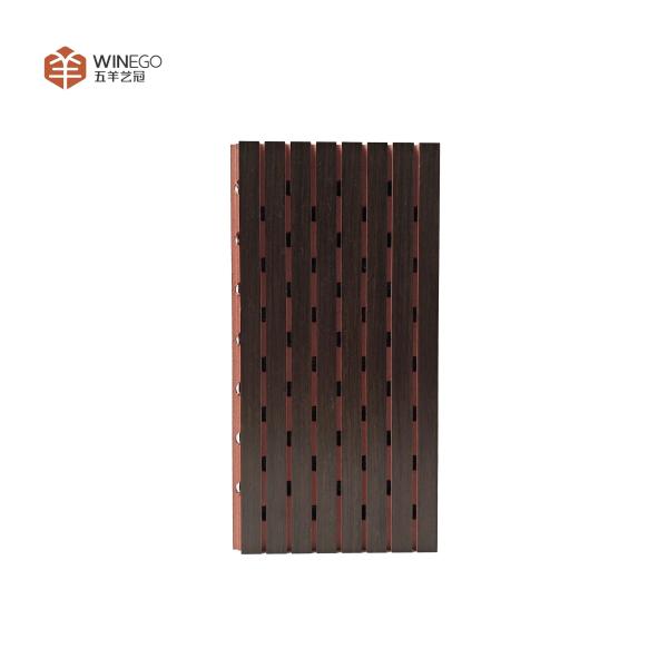 Quality Professional Acoustic Control with Winego Linear Grooved Boards for Multipurpose for sale
