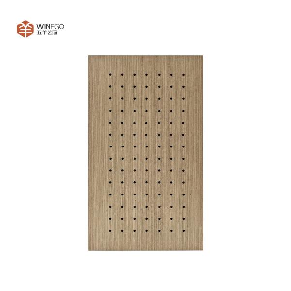 Quality Customizable Perforated Acoustic Panel Modern Design For Restaurants & Luxury for sale