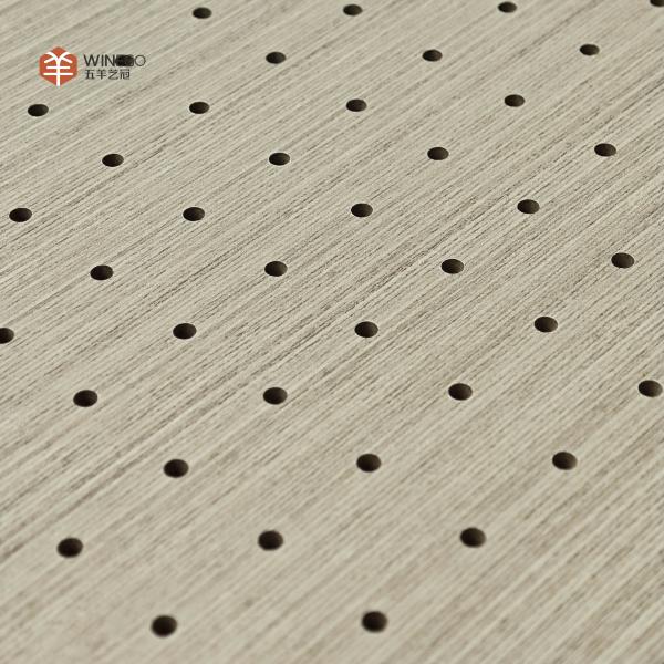 Quality Customizable Perforated Acoustic Panel Modern Design For Restaurants & Luxury for sale