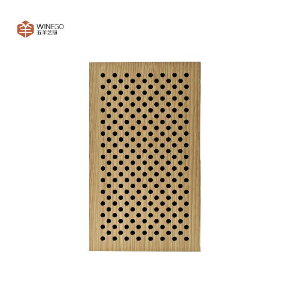 China Architectural Perforated Acoustic Panel Ceiling & Wall Installation for Auditoriums supplier
