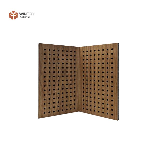 Quality High Fire-Resistant Perforated Acoustic Panel Safe for Public Spaces Wall and for sale