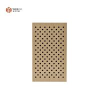Quality Stylish Finish Perforated Acoustic Panel For Luxury Hotel Acoustic Decoration for sale