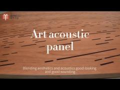High NRC Wall Art Acoustic Panels For Effective Noise Control And Aesthetic Charm