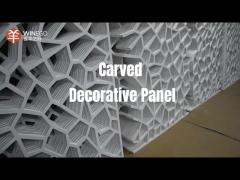 Carved decorative  panel