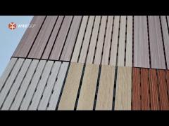 Sustainable Fireproof Grooved Acoustic Panels for Clearer, Quieter Spaces