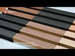 Funzionali e eleganti pannelli acustici in legno in ardesia per ottimizzare il suono