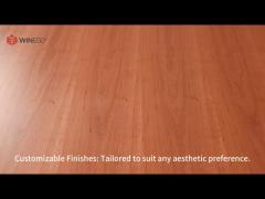 Micro geperforeerde akoestische houten wandpanelen geluidsbarrièreplaten 1200x600 2400x1200mm