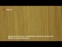Pannello acustico micro-perforato ad assorbimento sonoro Finiture ecologiche ed eleganti