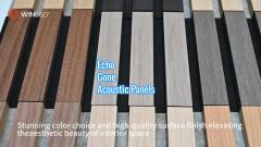 Ceiling Wall Slatted Acoustic Wood Panels