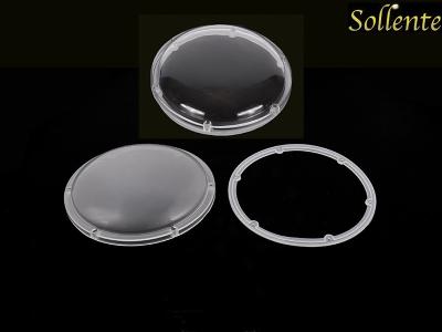 Cina Alto Diaphaneity del coperchietto obiettivo rotondo del LED per la luce del magazzino di 80W LED in vendita