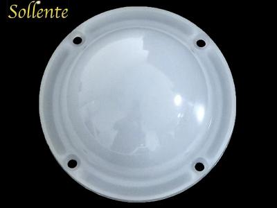 Cina copertura di lente di plastica bianca lattea rotonda di 60mm per l'alta luce all'aperto della baia in vendita