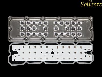 Cina 28 pezzi di SMD 5050 di matrice principale della lente, componenti dell'iluminazione pubblica da 60 gradi LED in vendita