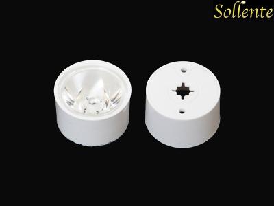 China 20mm 1W 3W optisches PMMA LED Linsen-konkaves bereift für geführte Scheinwerfer-Linse zu verkaufen