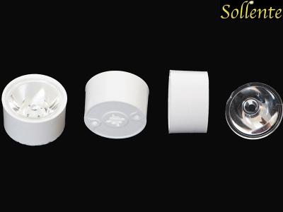 China 20mm 1W 3W optisches PMMA LED Linsen-konkaves bereift für geführte Scheinwerfer-Linse zu verkaufen