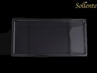 China MCPCB Array Rectangular Plastic Led Lens Cover For Solar Led Light for sale