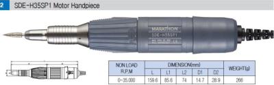 China Saeyang H35SP1 35000rpm brush handpiece for sale