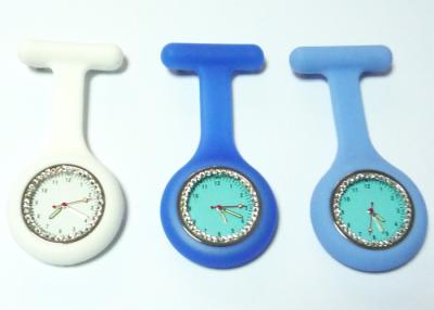Cina Orologio da tasca dell'infermiere del silicone del diamante in vendita