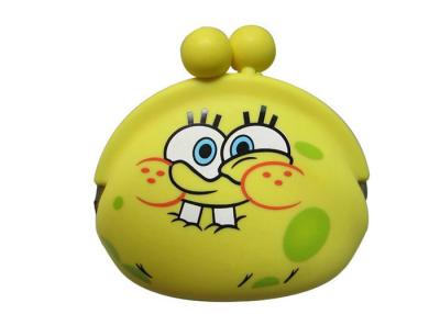 Cina Silicone di stile Sponge Bob Tideway portamonete / promozione cambio borsa con Fashion Design in vendita