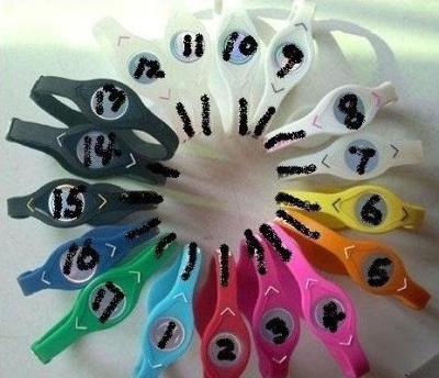 Cina Energia equilibrio sport braccialetti di Silicone, silicone Custom fasce da polso per uomo / donna in vendita