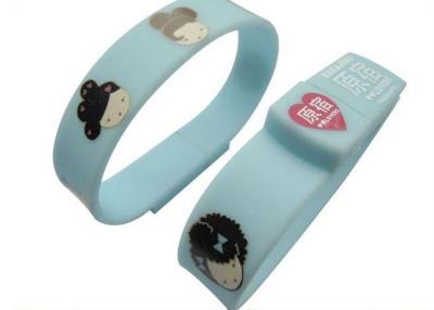 Cina 1GB, 2GB, 4GB, braccialetto del silicone di polsino del usb della vendita all'ingrosso di chiavetta USB 8GB in vendita