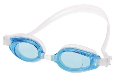 Cina Occhiali di protezione blu-chiaro di sport di prescrizione di nuoto con la cinghia bianca in vendita