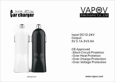Cina Caricatore doppio 3.6A intelligente dell'automobile di USB per PC del telefono cellulare o della compressa di /Samsung androide/di Apple in vendita