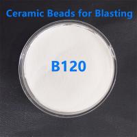 Quality Solid B120 Zirconia Ceramic Bead Blasting Round Ball For Pretreatment for sale
