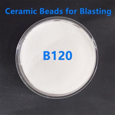 China Solid B120 Zirconia Ceramic Bead Blasting Round Ball For Pretreatment for sale