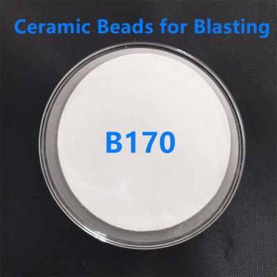 China 700HV B170 Zirconia Ceramic Bead Blasting For Mental Surface Finish for sale