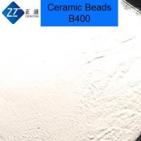 China High Consistency Bead Blasting Material , B400 Ceramic Bead Blasting Media for sale